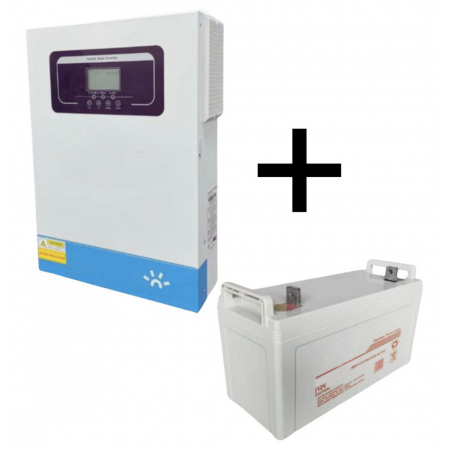 2KV Backup Kit with 200AH Gel Battery - One Deal A Day - Tech Bar ...